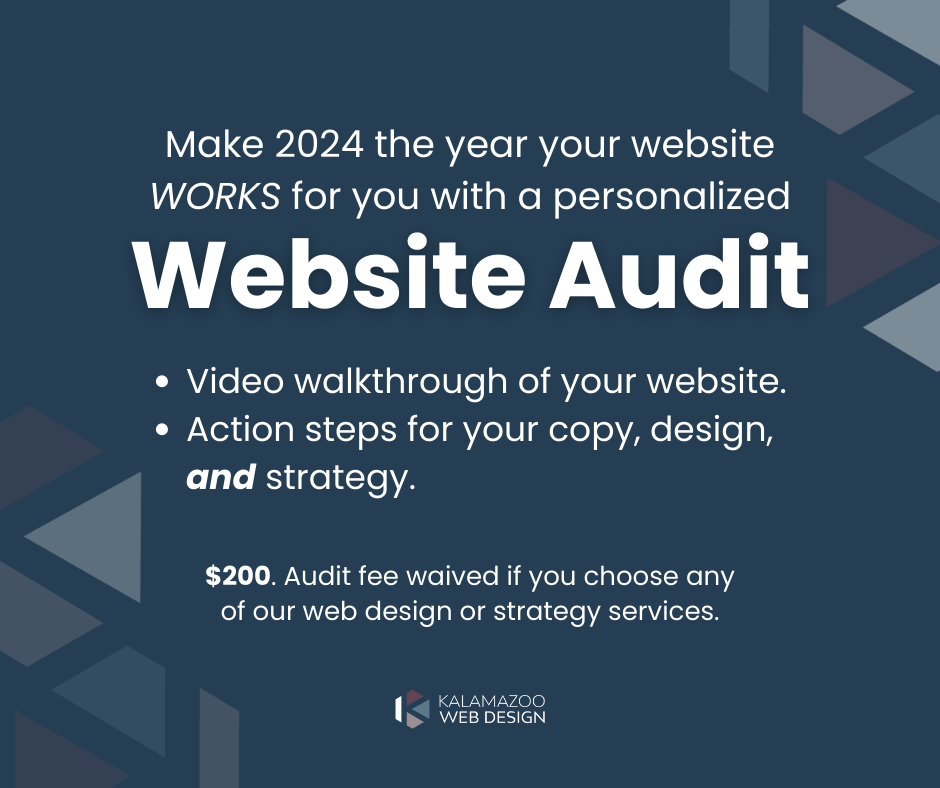 Professional Website Audit - Kalamazoo Web Design LLC